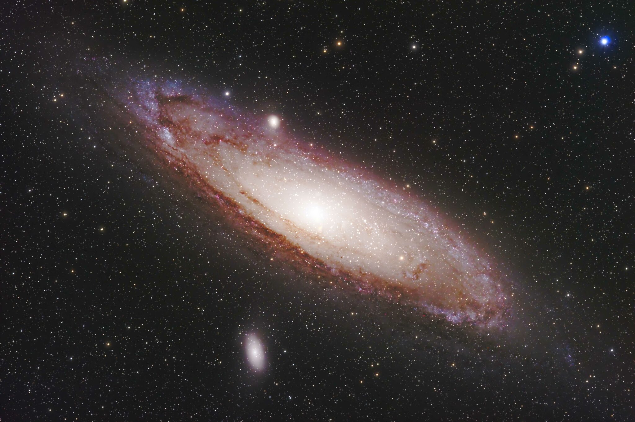 Une vieille connaissance, M31 Galaxie d’Andromède LRGB – Association ...